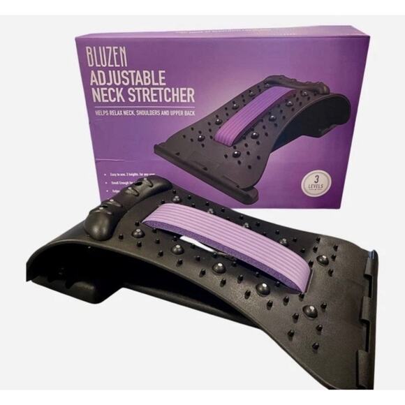 BLUZEN | Other | Bluzen Premium Adjustable Neck Stretcher 3 Levels ...
